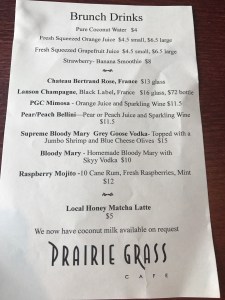 Restaurant for Two: Prairie Grass Cafe | New City Life Adventure
